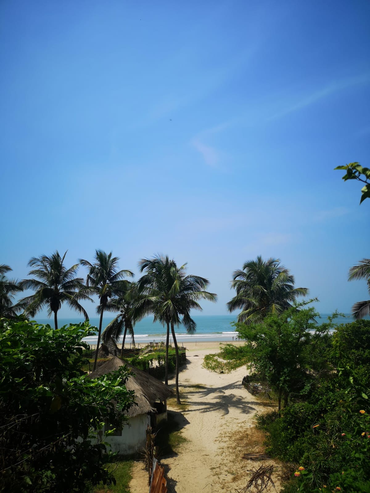 La plage paradisiaque de Cap Skirring en Casamance