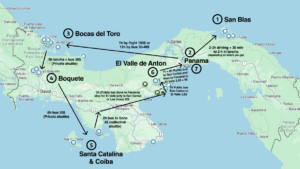 Roadtrip incroyable au Panama: Itinéraire de 2-3 semaines